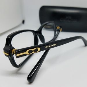 Coach | Accessories | New Coach Rx Eyeglasses Gold Coach Logo On ...
